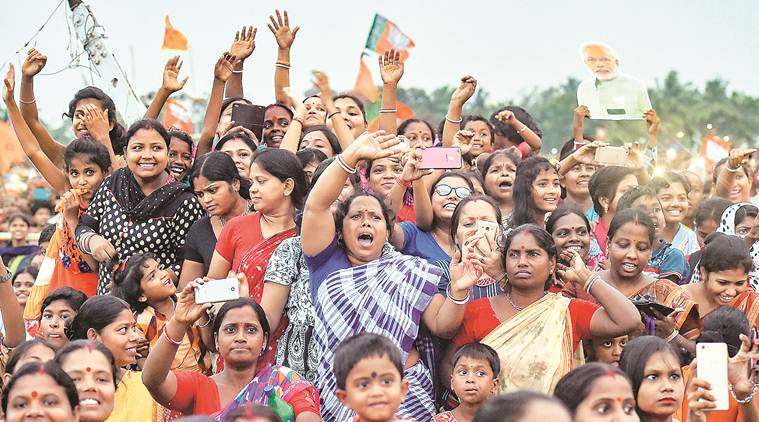 BJP’s Bengal focus: Nearly double PM rallies for 6 fewer seats than ...