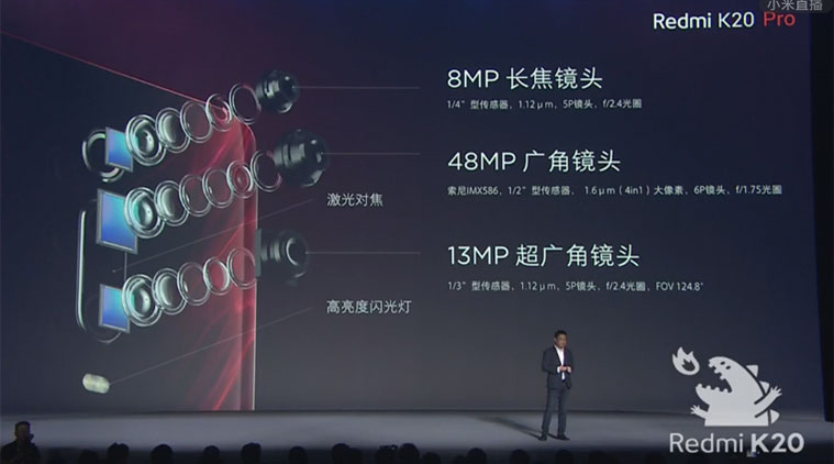 Redmi K20, Redmi K20 Pro with triple rear cameras, pop-up front camera ...
