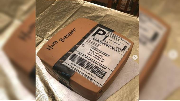 US man surprises wife with Amazon package-shaped birthday cake ...