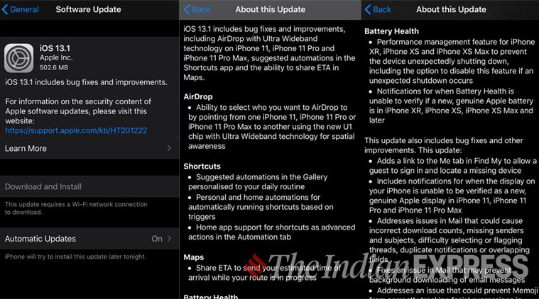 Apple iOS 13.1, iPadOS 13.1 now available: Here’s how to download, top ...