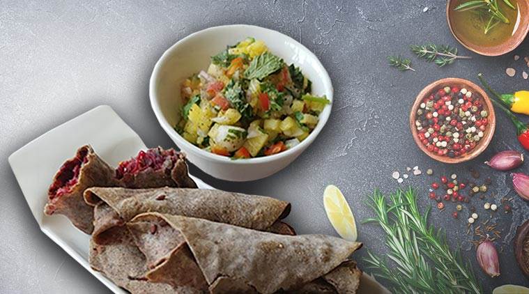 Try baked millet spring rolls with pineapple salsa | Food-wine News ...