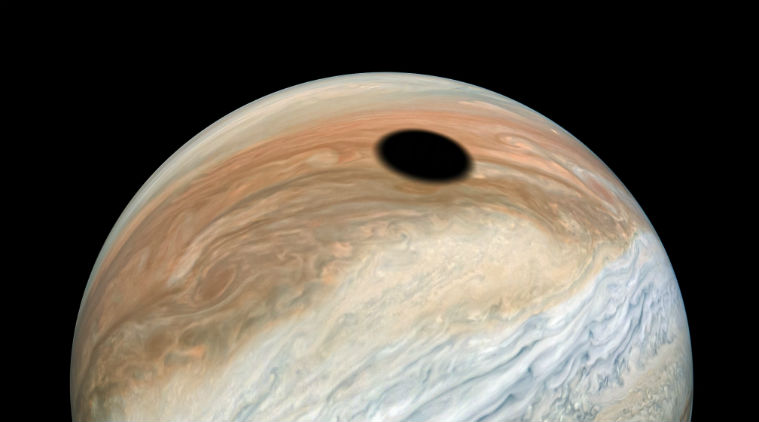 NASA’s Juno spacecraft shares new photo of lunar eclipse on Jupiter ...