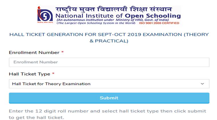 NIOS 10th, 12th admit card for October exams released: Check how to ...