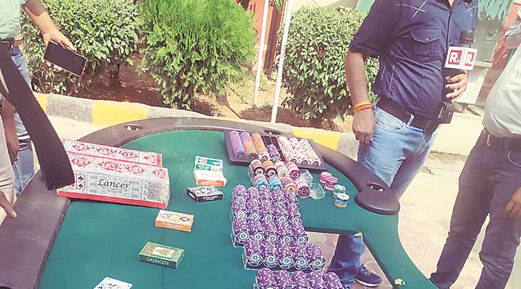 Gambling racket busted at MG Road hotel, 58 arrested | The Indian Express