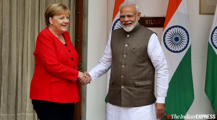 With India against terror, will talk Kashmir with PM Modi: Angela ...