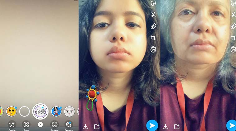 Snapchat’s new Time Machine Lens: See younger and older version of ...