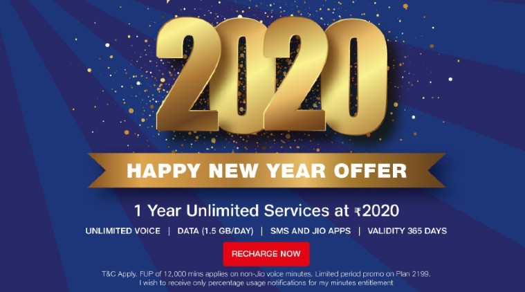 Jio Happy New year 2020 offer: Check plan validity details and other ...
