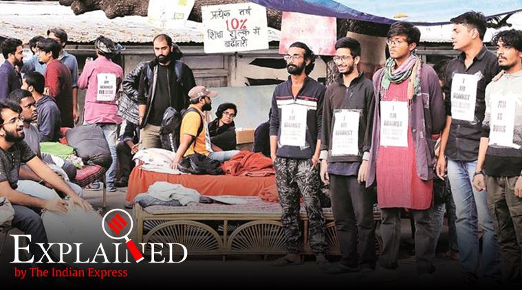 When FTII flared up again: Why students protested and what they ...