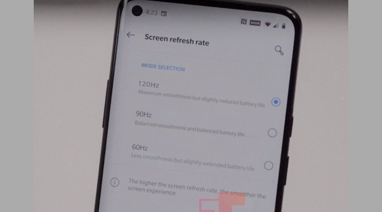 OnePlus 8 Pro with 120hz screen refresh rate shown in new live image ...