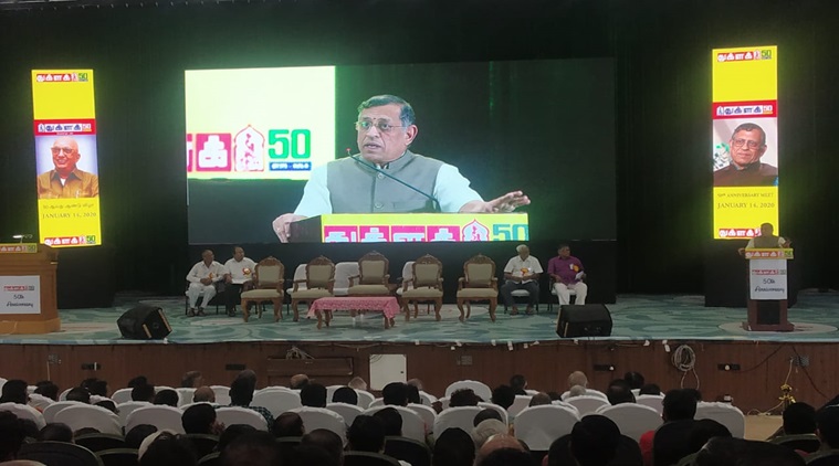 Thuglak Magazine 50th Anniversary LIVE Updates: Rajinikanth-Venkaiah ...