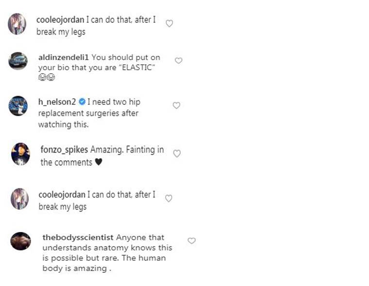 ‘You are elastic’: Netizens impressed after gymnast posts video of her ...