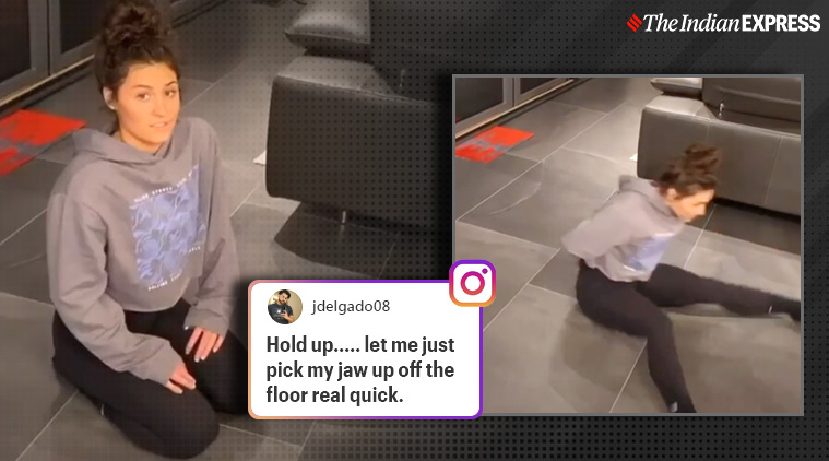 ‘You are elastic’: Netizens impressed after gymnast posts video of her ...