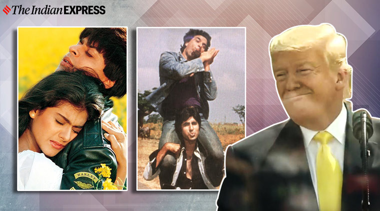 People all over the planet take joy in DDLJ, Sholay: Donald Trump ...