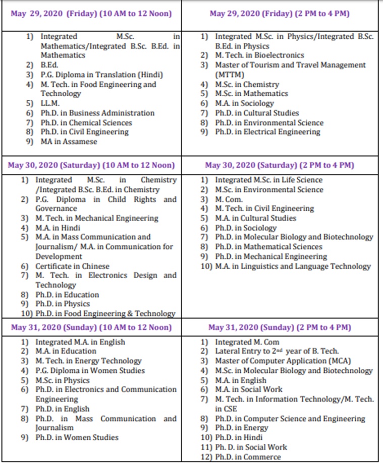 Tezpur University TUEE admissions: Application process is on, here’s ...