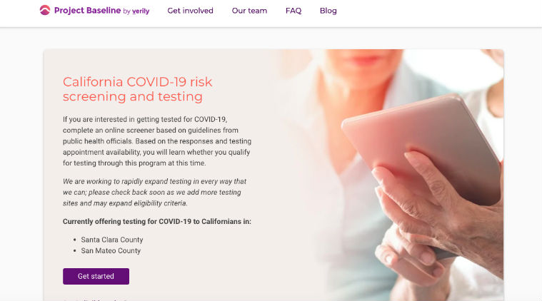 Verily’s coronavirus screening website goes live, but it is limited in ...