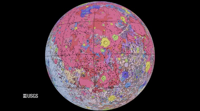 NASA, USGS release detailed geological map of the moon | Technology ...