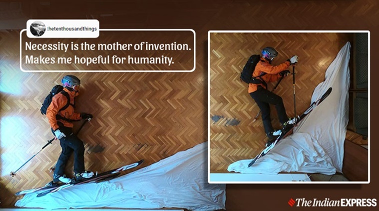 German filmmaker’s homemade ‘skiing’ video is a global hit | Trending ...