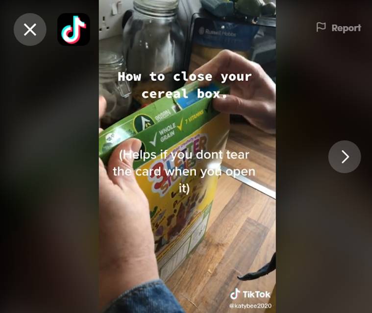 ‘Game changer’: Netizens react after hack to seal a cereal box goes ...