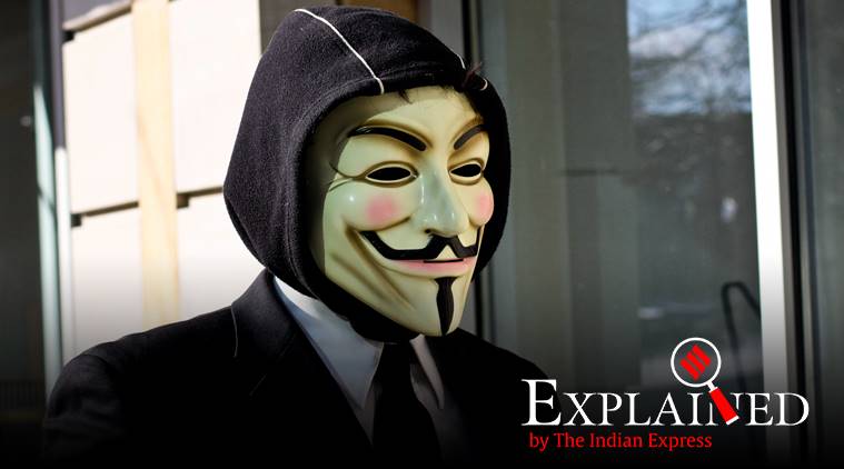 What is hacktivist group Anonymous?