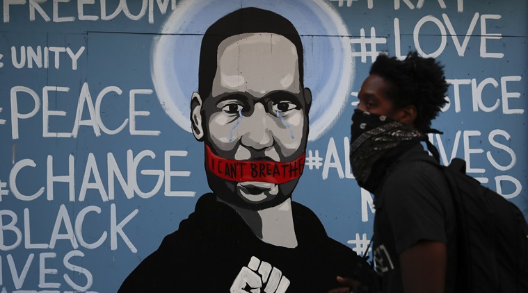 Street artists across the world honour George Floyd with murals ...