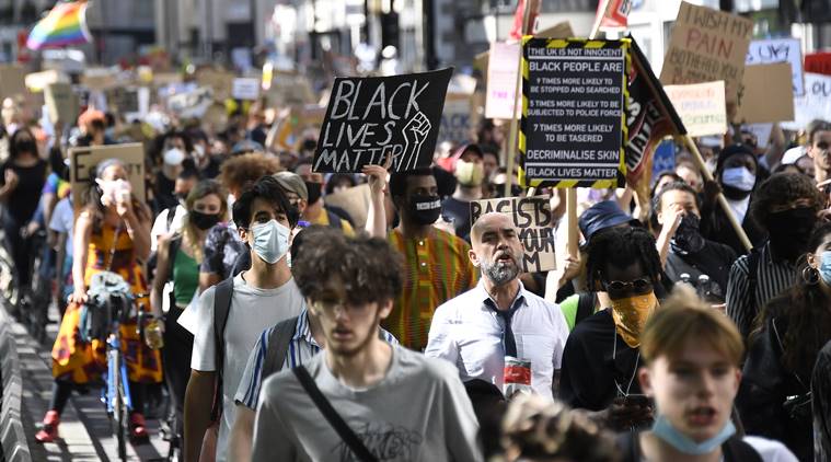 UK demonstrators hold fourth weekend of anti-racism protests | World ...