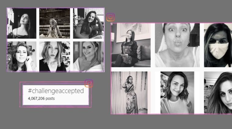 #ChallengeAccepted sees women across the globe posting black and white ...