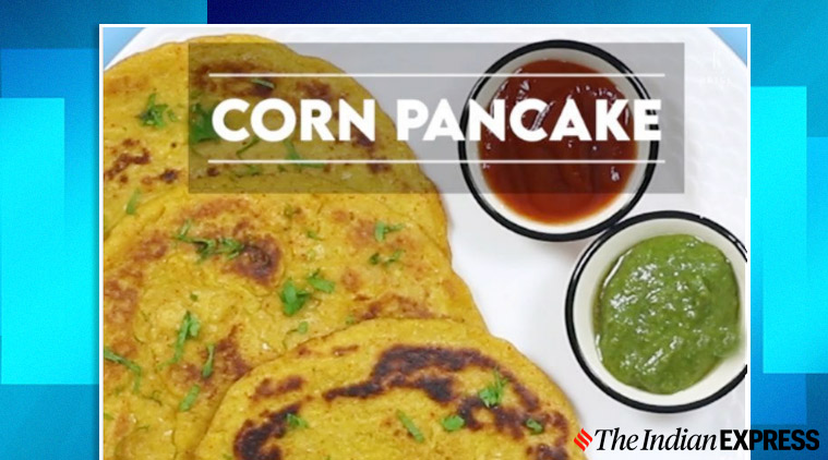 Breakfast recipe: Begin your day with delicious corn pancakes | Food ...