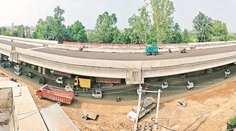 After lockdown, Kharar flyover’s construction gains momentum ...