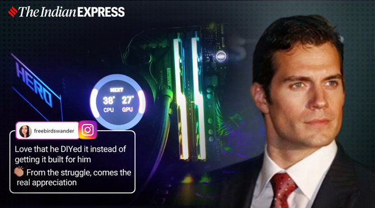 ‘Superman’ Henry Cavill builds gaming PC from scratch and documents it ...