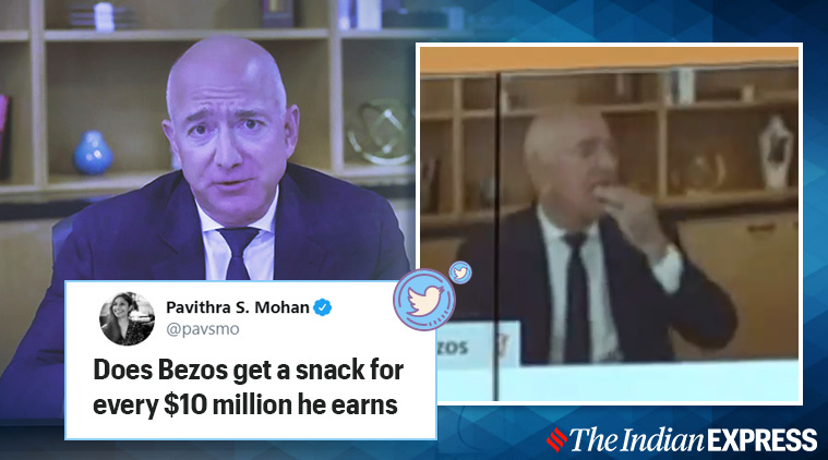 Jeff Bezos eating a snack and other moments from the Big Tech Hearing ...