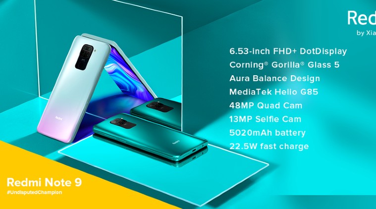 Xiaomi launches Redmi Note 9 in India, price starts at Rs 11,999 ...