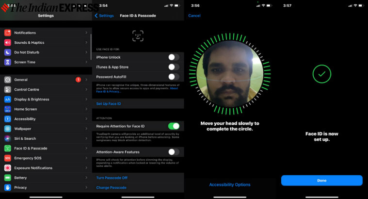 How to set up FaceID on your new iPhone | Technology News - The Indian ...