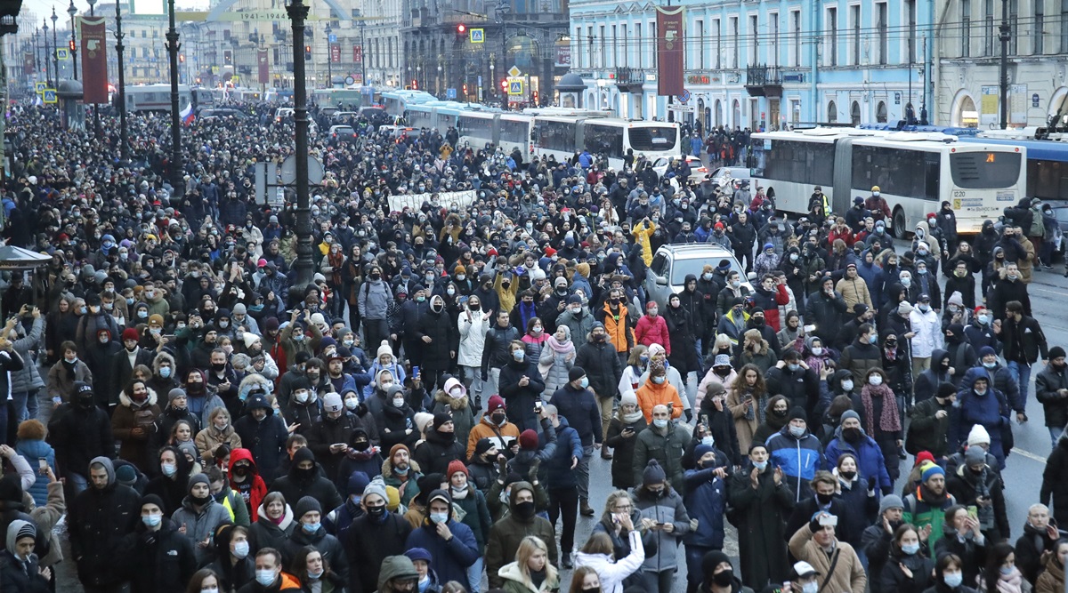 Explained: What is behind the protests in Russia? | Explained News ...