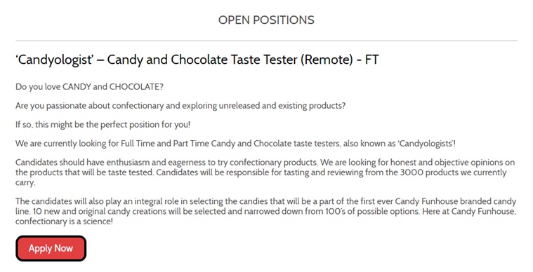This Canadian company wants to hire ‘candyologists’ to taste-test ...