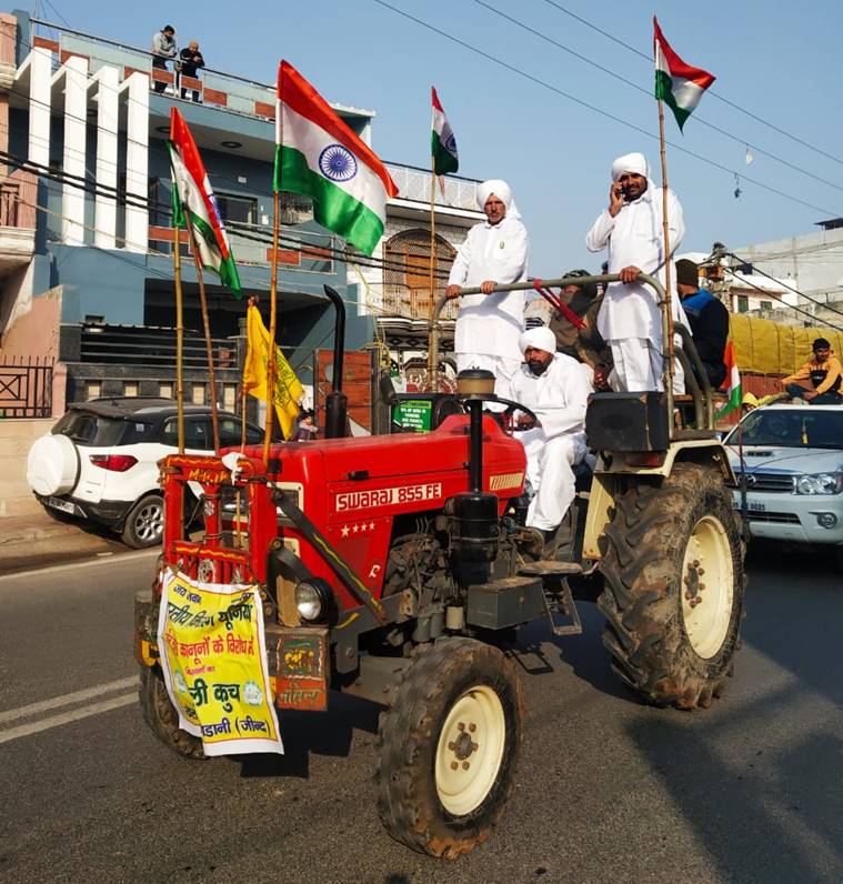 Farmers’ tractor rally photos: How the protests unfolded at Delhi ...