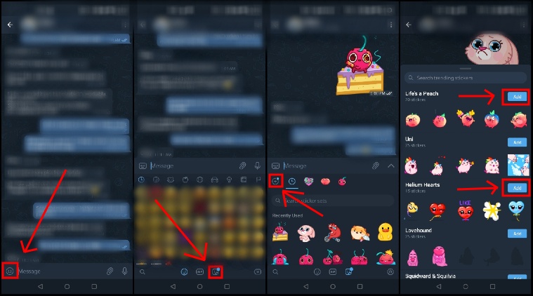 How to add and use Telegram’s animated stickers in a few easy steps ...
