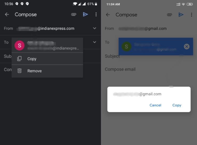 Gmail makes it easier for you to copy and paste email addresses ...