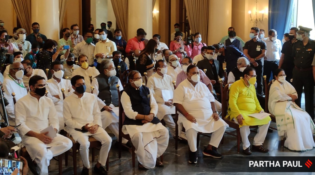 Mamata Banerjee swearing-in ceremony HIGHLIGHTS: TMC supremo takes oath as West Bengal CM ...