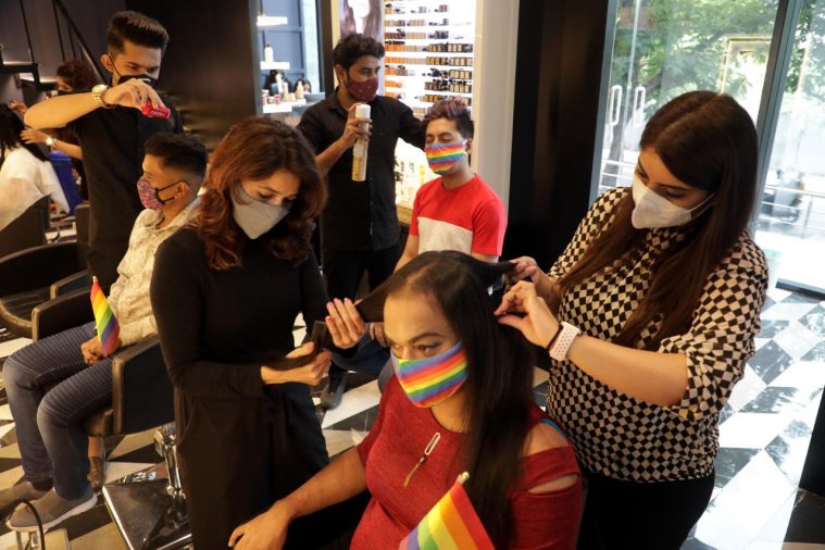 Beauty salon offers styling and makeovers for members of transgender ...