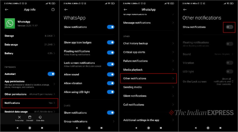 How to disable WhatsApp Web’s persistent notification | Technology News ...