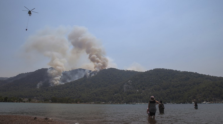 Fire that reached Turkey power plant contained, others burn | World ...