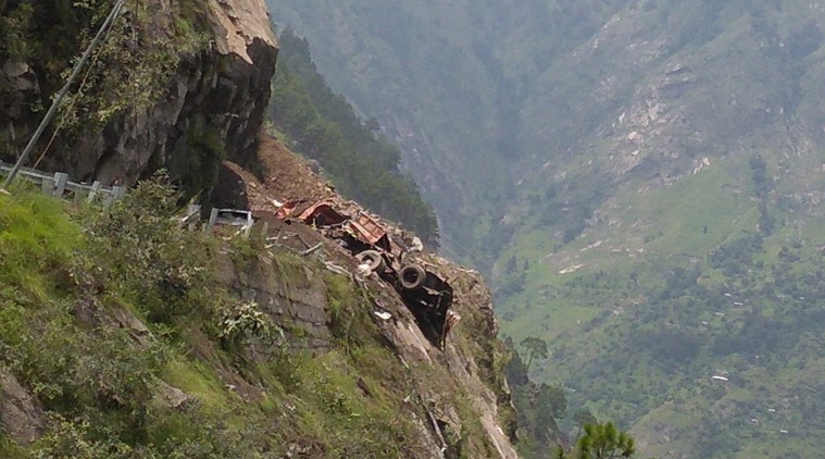 Kinnaur tragedy: 10 killed, 60 trapped in Himachal landslide; bus buried under debris | India ...