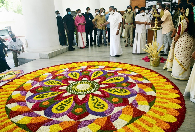 In pictures: Significance of Onam ‘pookalam’ or floral carpet | Art-and ...