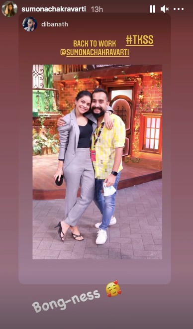 Sumona Chakravarti is back on The Kapil Sharma Show sets, Archana Puran ...