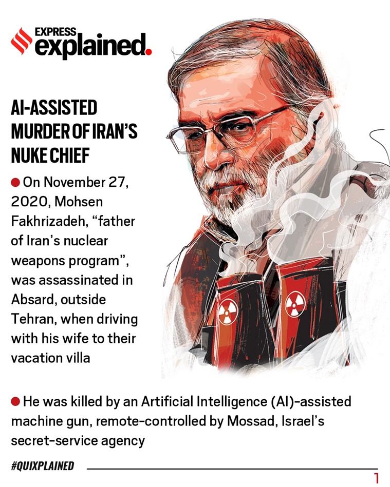 Quixplained: How was Iran nuke chief Mohsen Fakhrizadeh assassinated ...