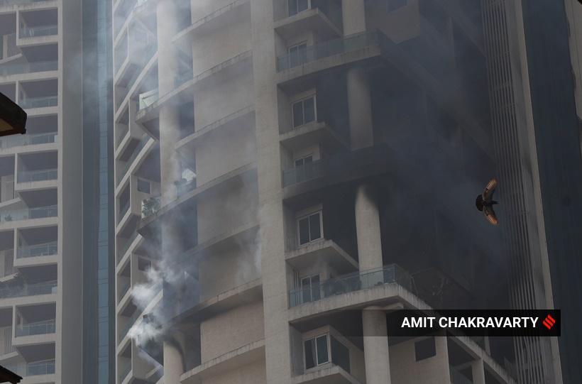 Mumbai fire death: ‘Frightening to watch him fall from 19th floor ...