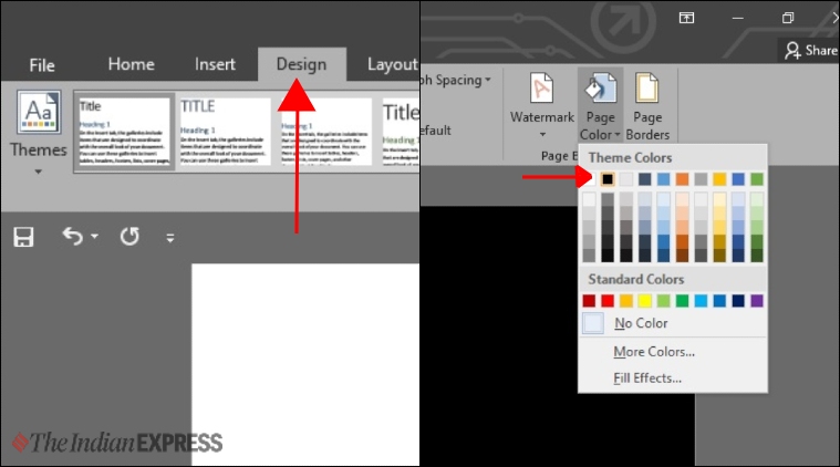 ExpressBasics: How to get dark mode on Microsoft Word?