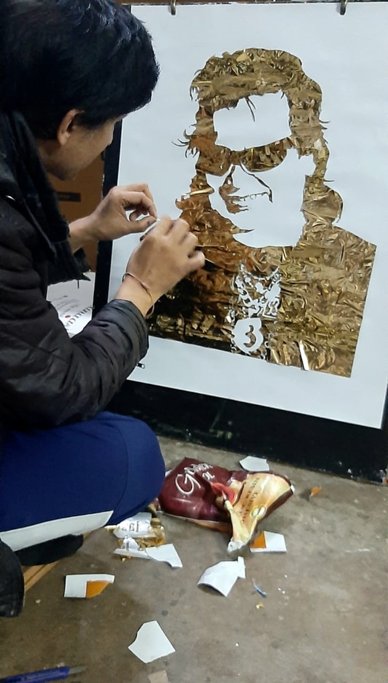 Remembering Bappi Lahiri: Chandigarh-based artist gives a fitting ...