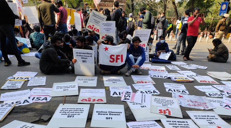 CYSS activist douses himself with petrol as students intensify protest ...