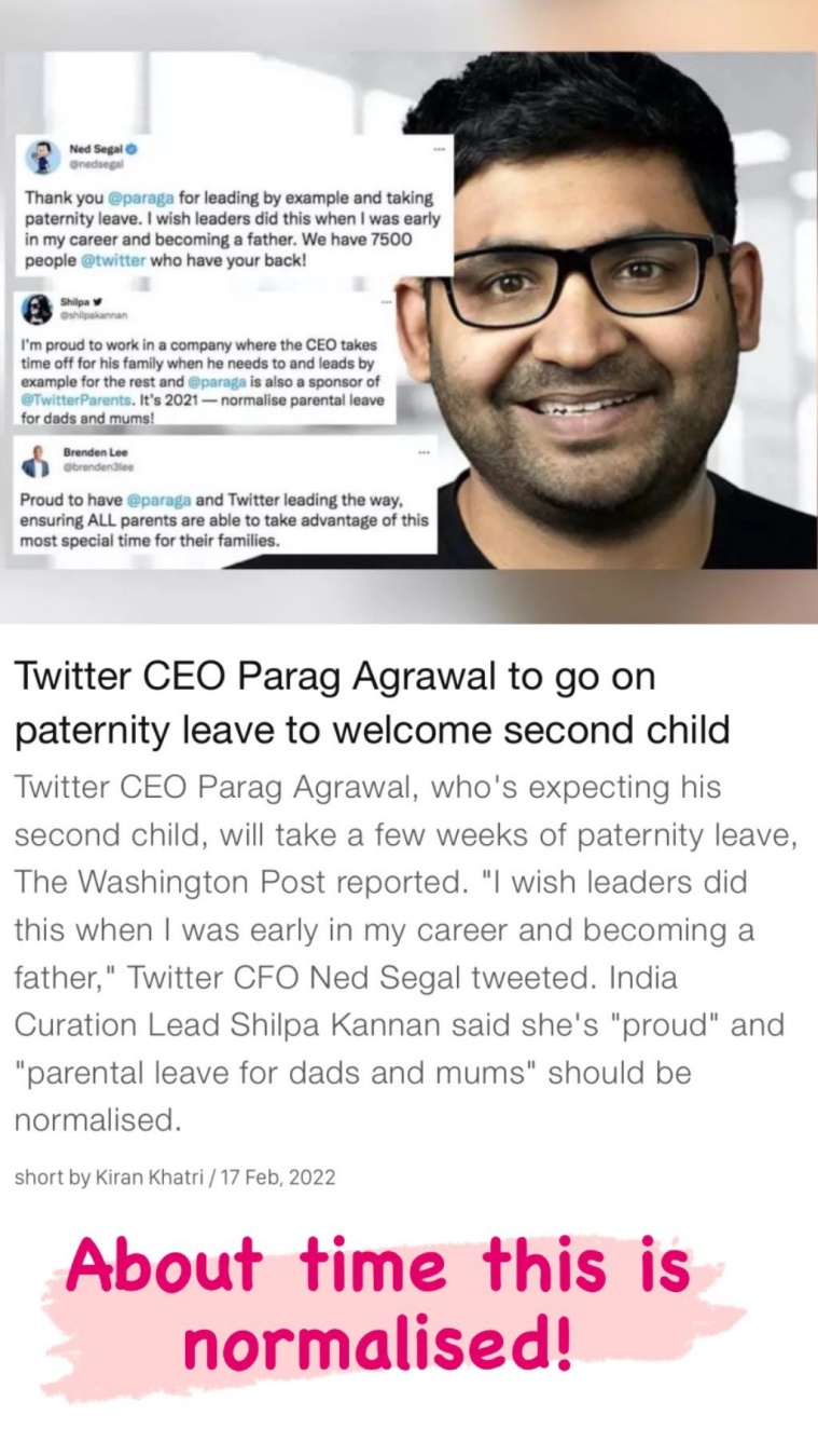 Anushka Sharma hails Twitter CEO Parag Agarwal for taking paternity ...